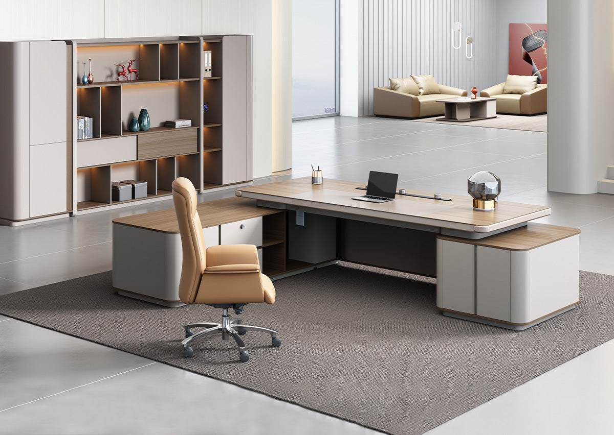 Introduction to Executive Desks with Storage - Kaguyasu