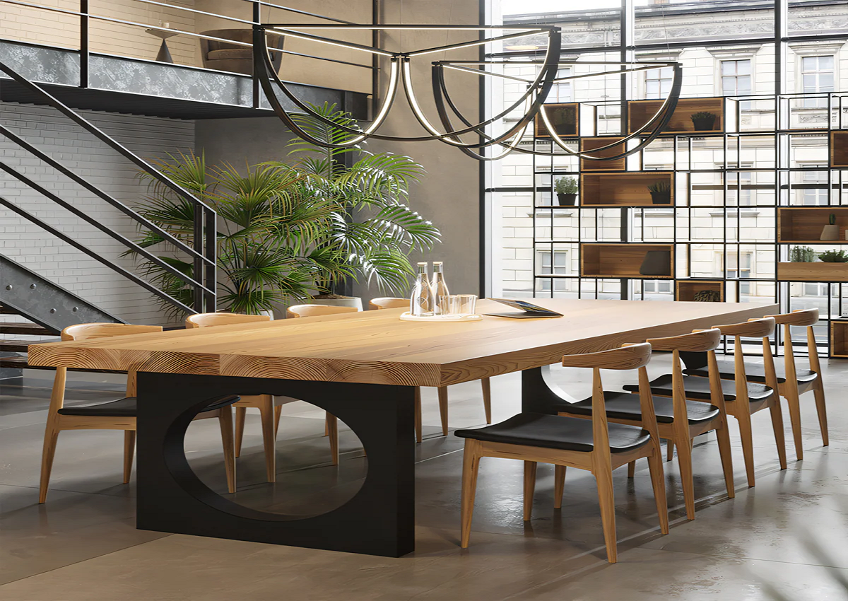 Round vs Rectangular Conference Tables: Which Shape Fits Best? - Kaguyasu