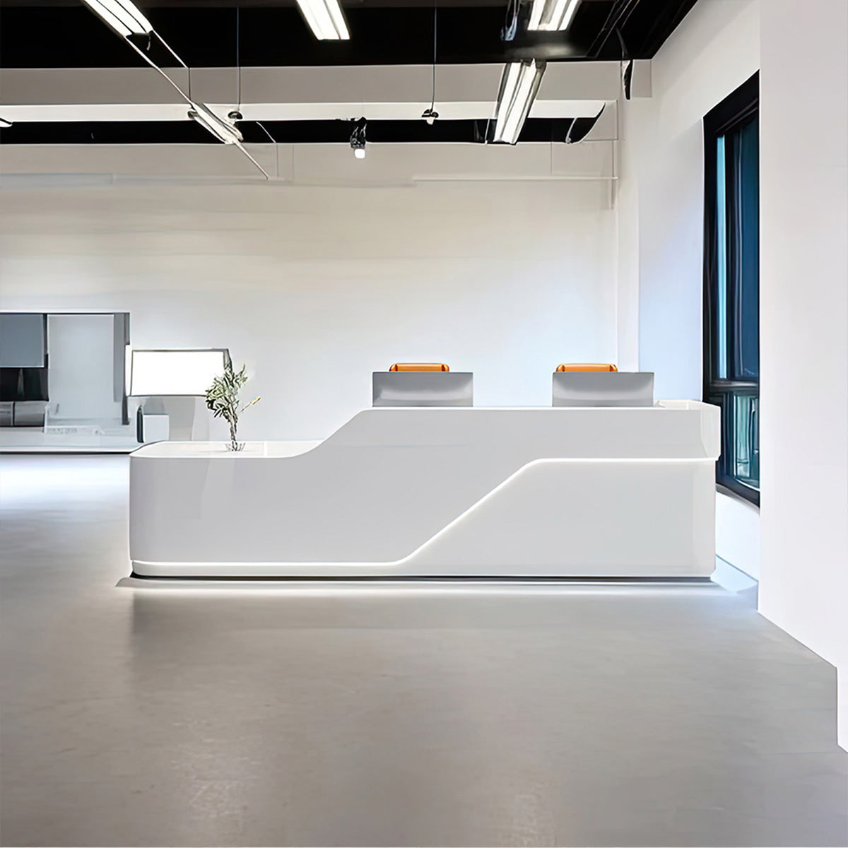 Customizable Luxury Durable Exquisite Reception Desk In Stock, Online ...