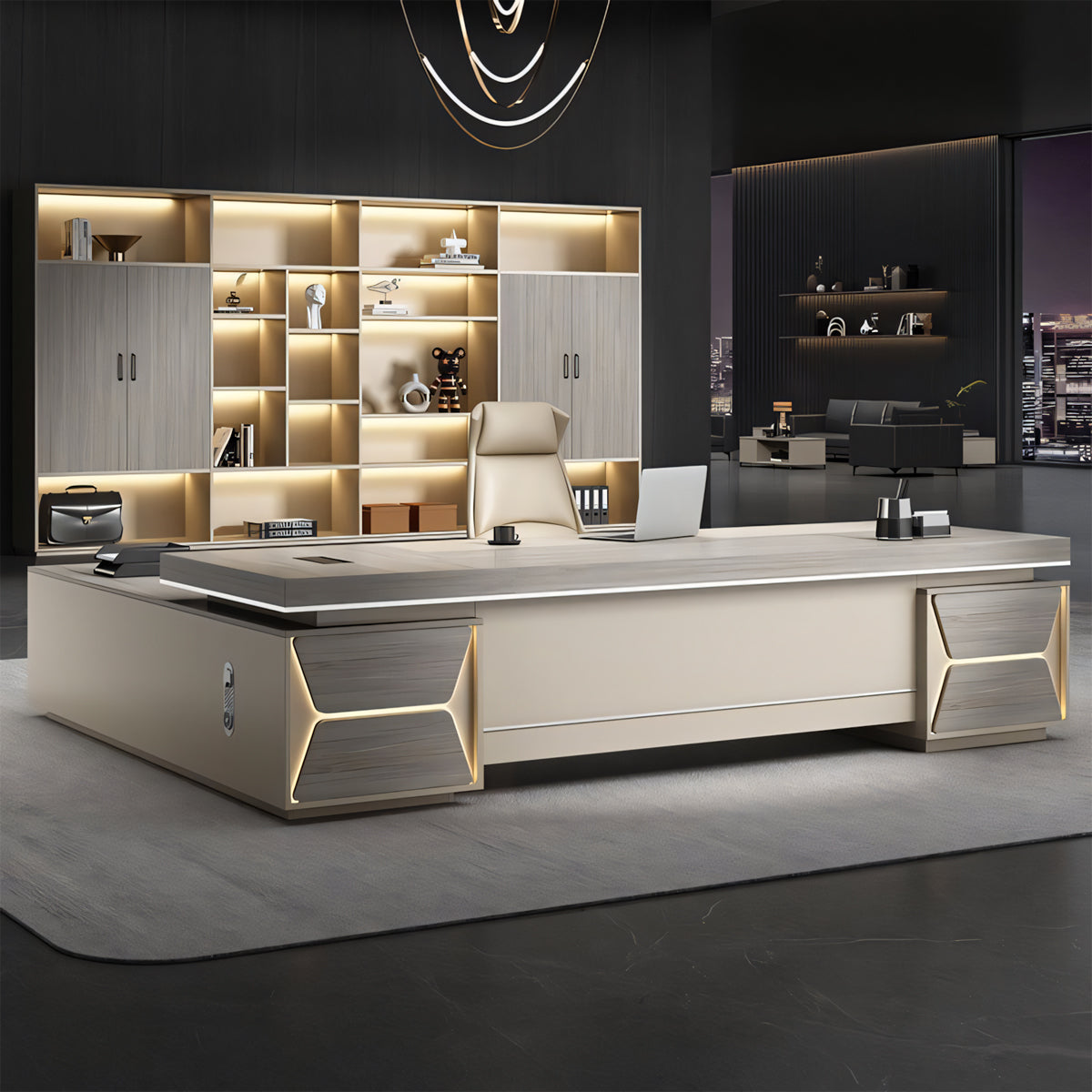 Customizable Luxury Durable Executive Desk For Managers And Leaders In ...