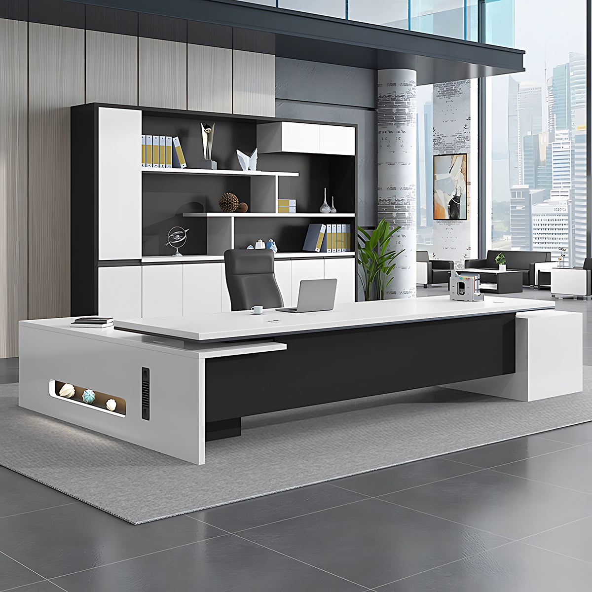 Customizable Luxury Durable Boss Desk And Chair Set In Stock, Online ...