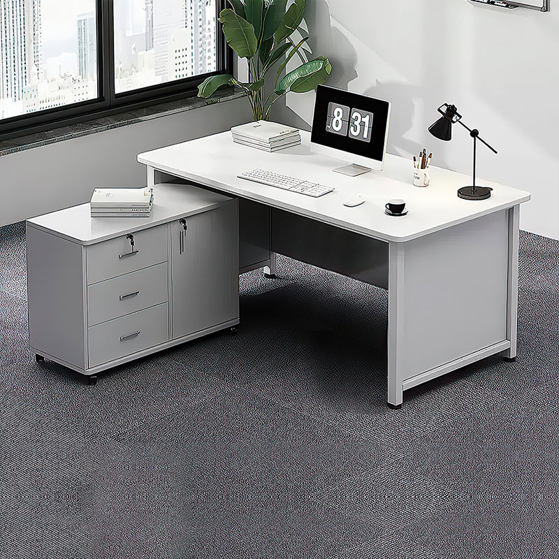 Desk Furniture Executive Office Desk Computer with Wide Desktop and Fi